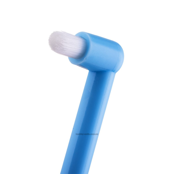 Healthy Smile single tuft toothbrush, Blue