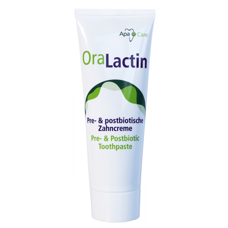 ApaCare OraLactin Prebiotic and postbiotic toothpaste, 75 ml