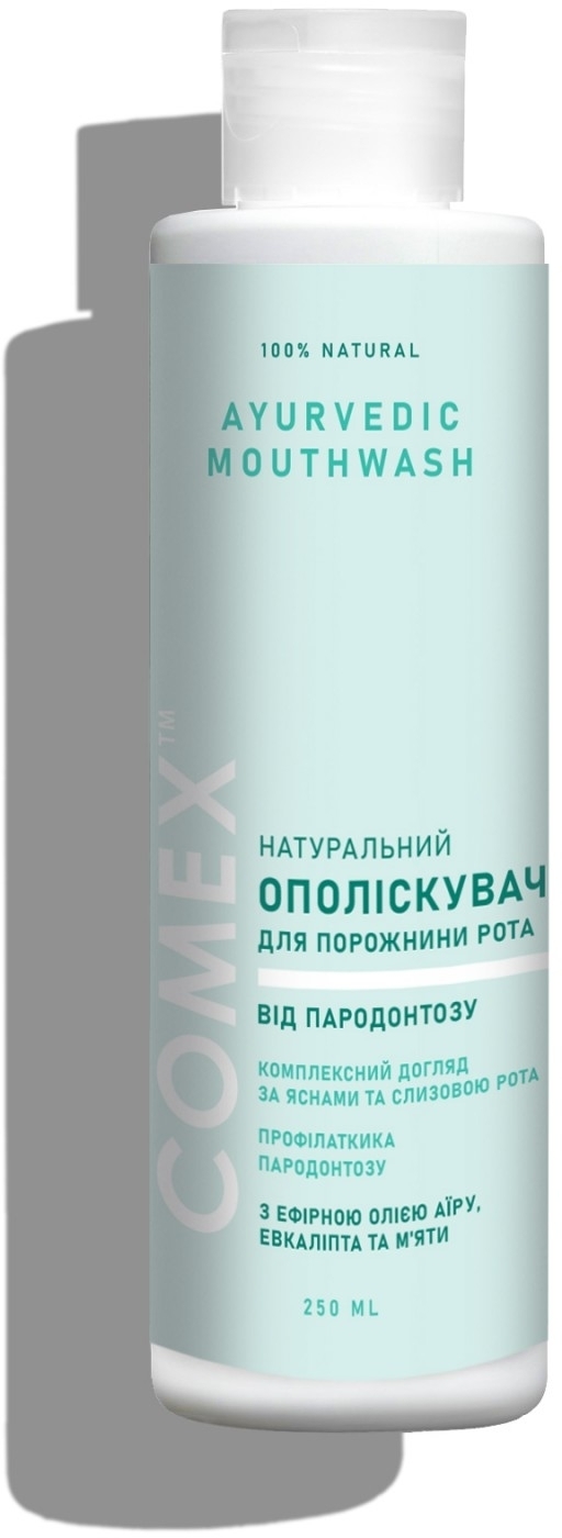 Comex natural mouthwash against periodontal disease, with essential ...