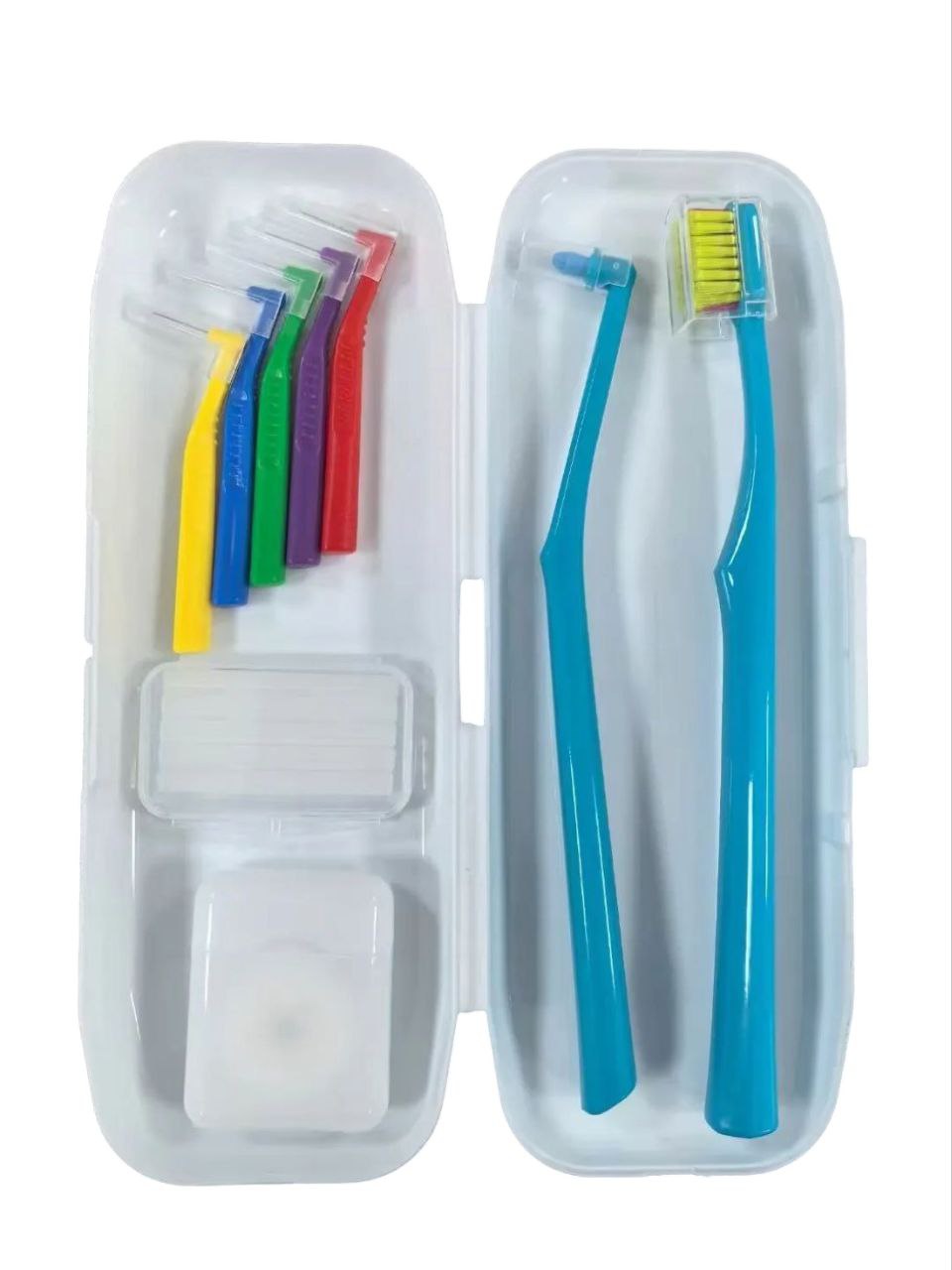 Braces set, basic, in white case