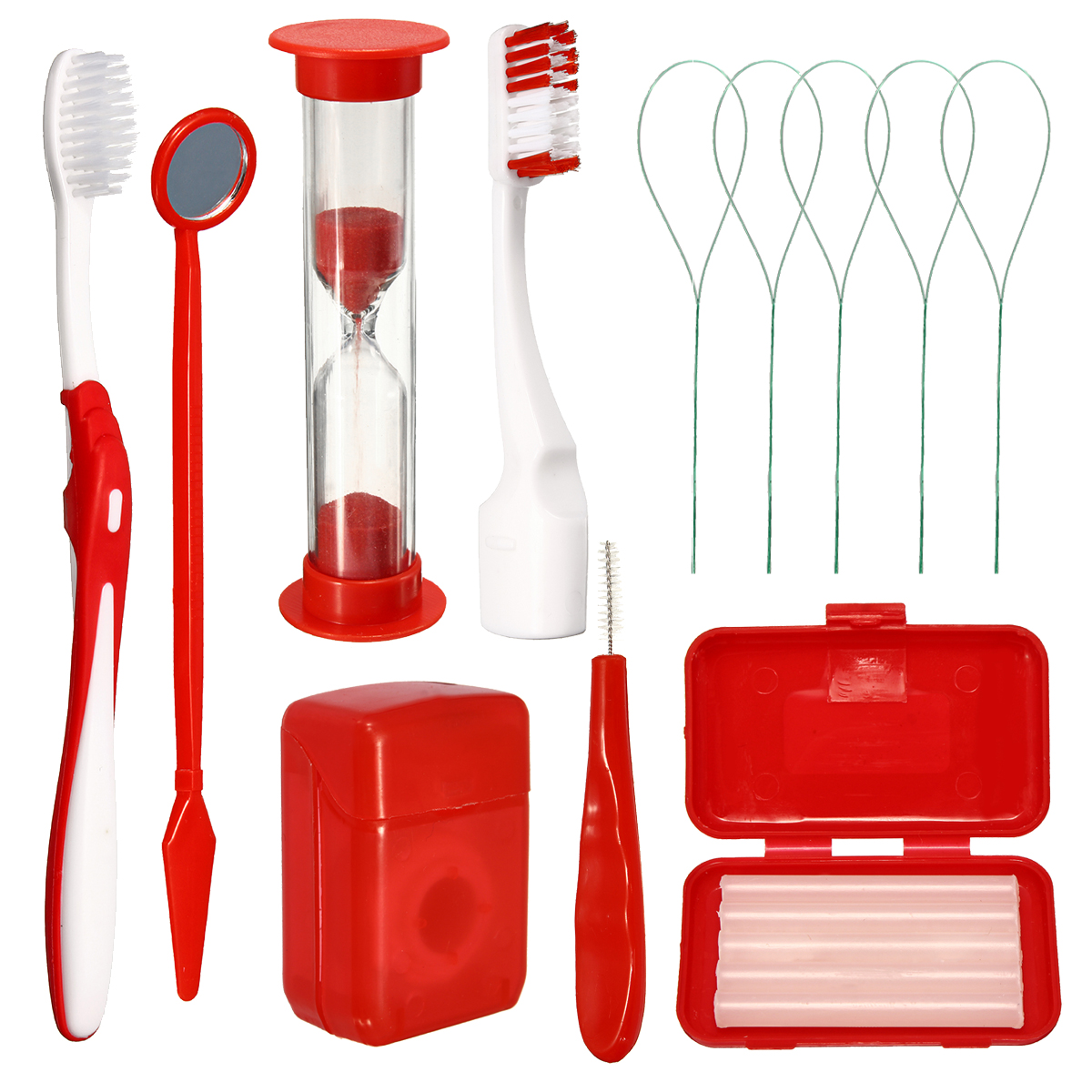 Azdent Orthodontic Kit orthodontic set, red